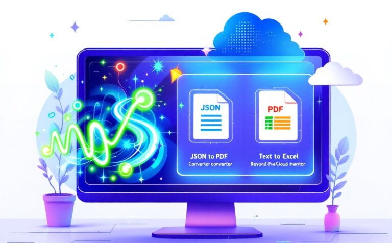 Discover Guide To Online File Conversion Tools For JSON To PDF